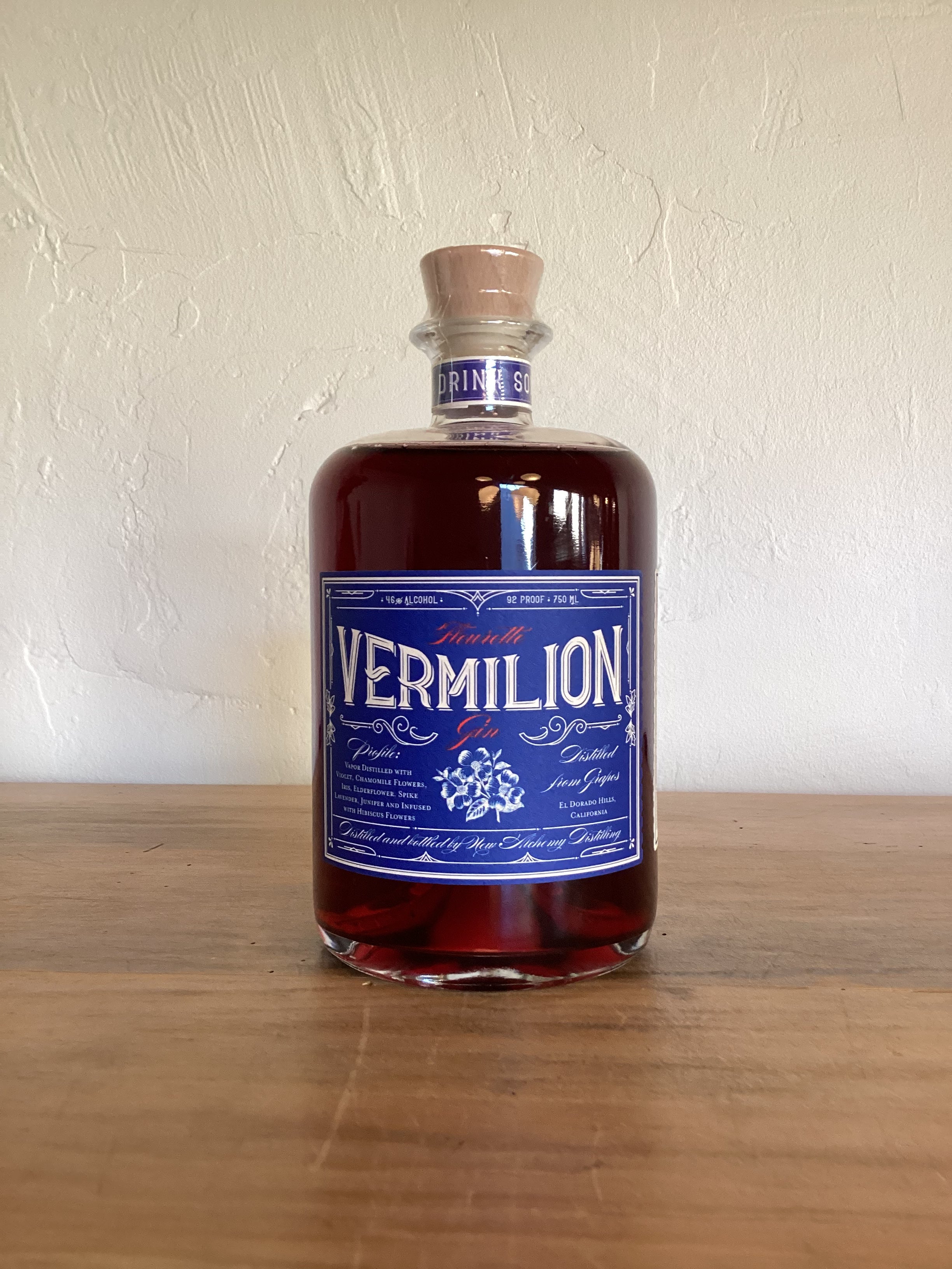 New Alchemy Distilling 'Vermilion' Gin – Gemini Bottle Co.