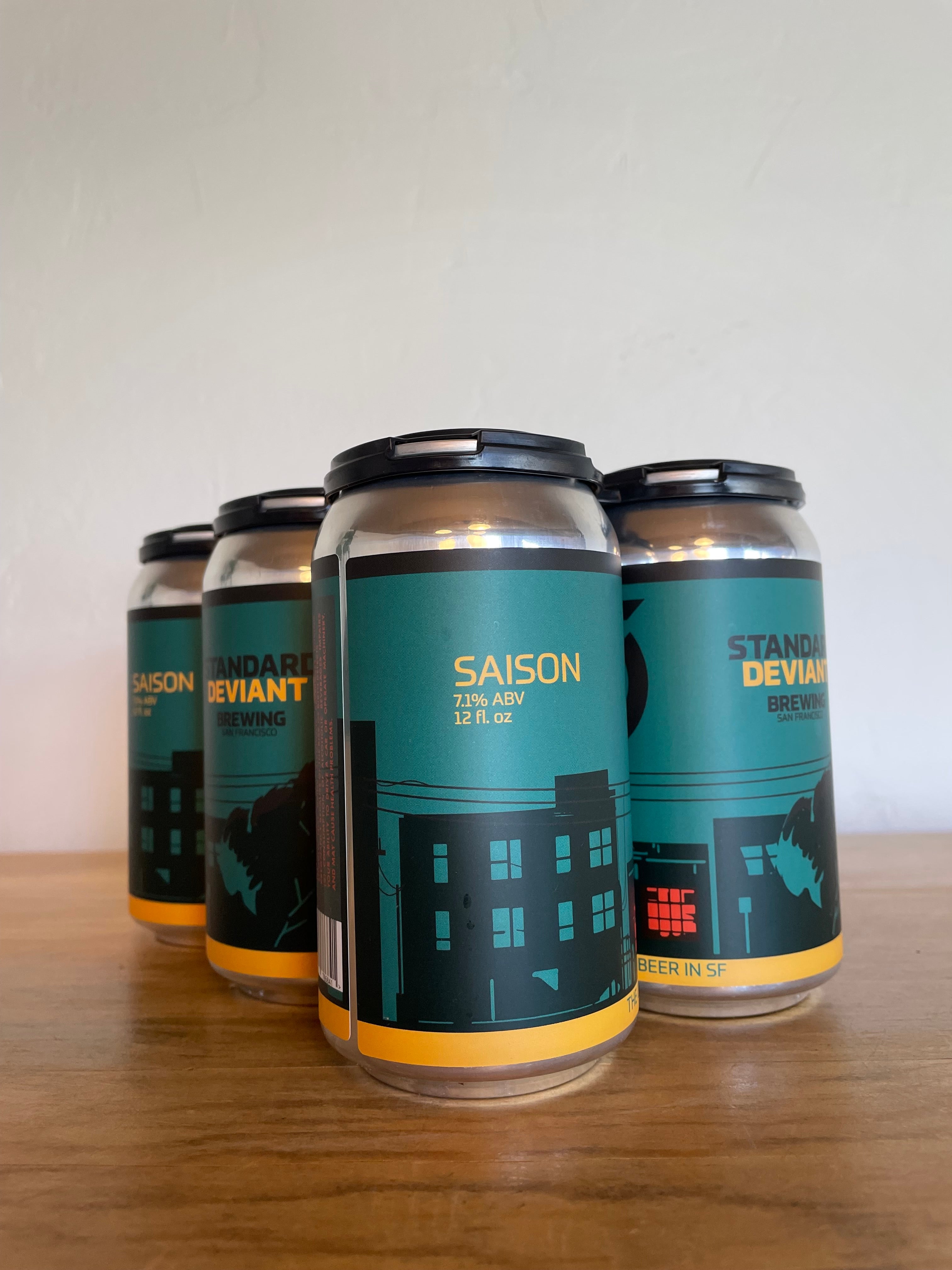 Standard Deviant, Saison (6-pk) – Gemini Bottle Co.